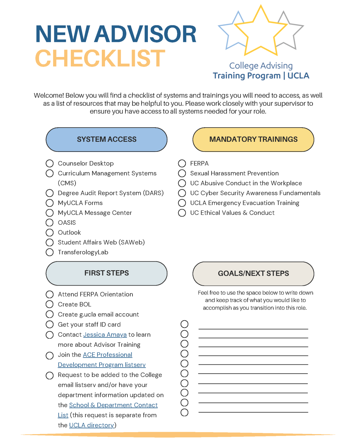 Resources for Academic Advisors – UCLA | Center for Academic Advising ...